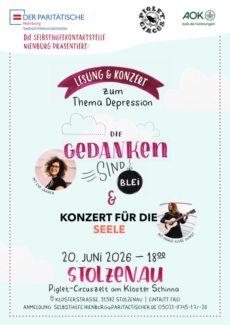 Lesung & Konzert: Die Gedanken sind Blei & Konzert für die Seele ...